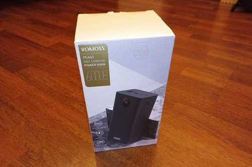 Повербанк Powerbank Romoss PEA60 60000 mAh новый