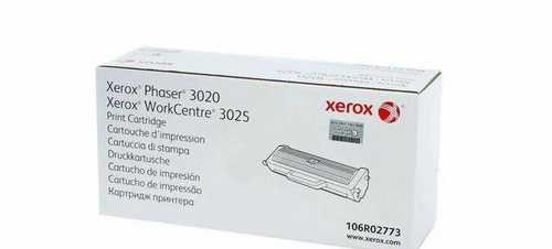 Новый оригинальный Картридж Xerox 106R02773