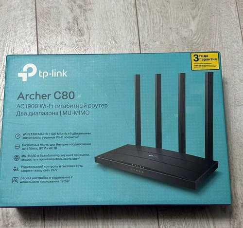 Роутер tp link archer c80