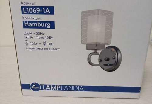 Настенный светильник-бра Lamplandia новый