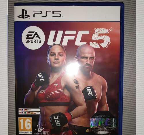 UFC5 ps5 диск