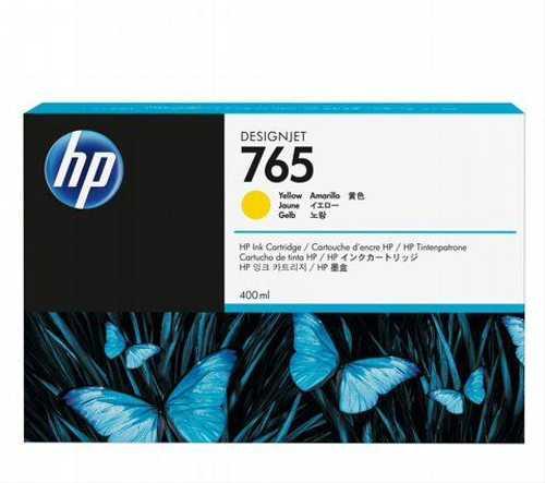 Картридж для плоттеров HP 765 желтый 131134