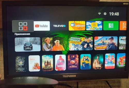 Смарт тв приставка AndroidTV прошита/настроена