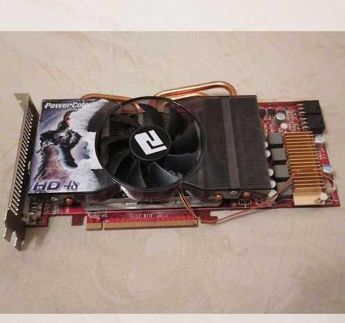 Видеокарта Radeon 4870 1Gb частично рабочая