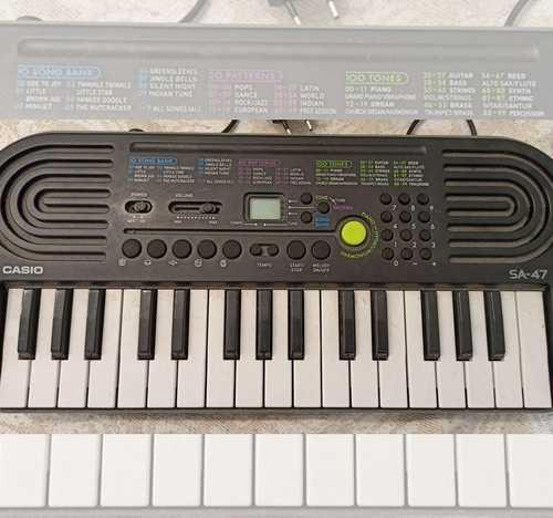 Синтезатор casio sa 47