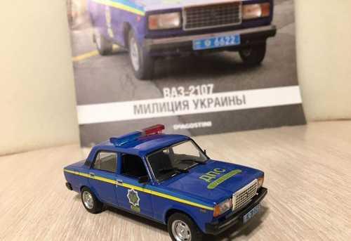 Ваз-2107 милиция, 1:43