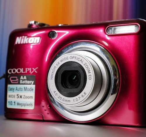 Винтажная мыльница nikon coolpix l23