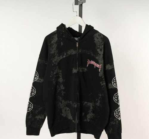 Зип Худи Balenciaga Paris Moon