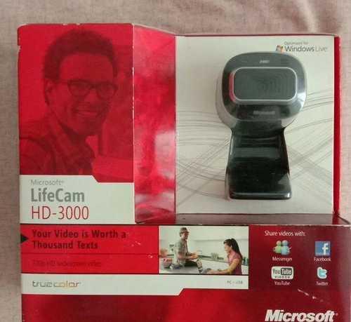 Вебкамера Microsoft HD-3000