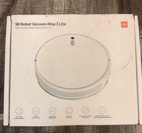 Робот пылесос xiaomi mi robot vacuum mop 2 lite