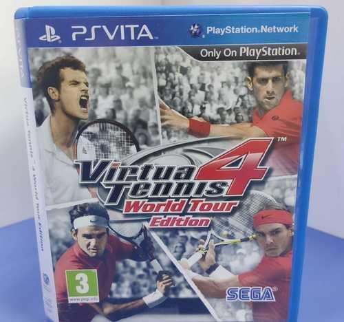 Virtua Tennis 4 World Tour Edition (PS Vita) Б/У