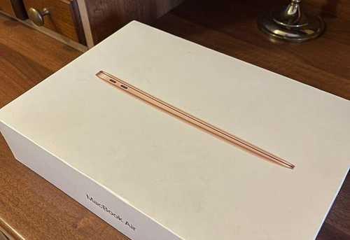 Коробка от MacBook Air 13 дюйм gold с наклейками