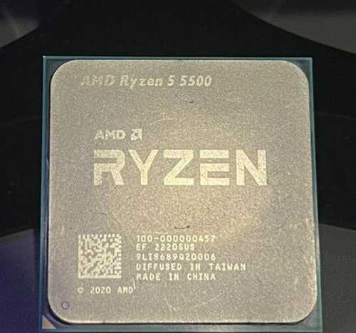 Процессор amd ryzen 5 5500