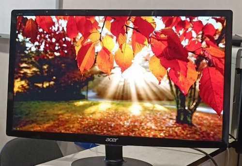 Монитор aser 24" full hd, led, dvi -d, vga