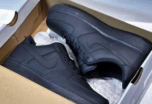 Nike air force чёрные