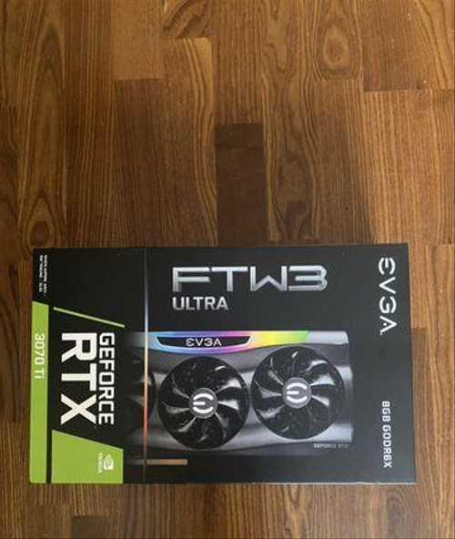 Видеокарта evga RTX 3070 Ti FTW3