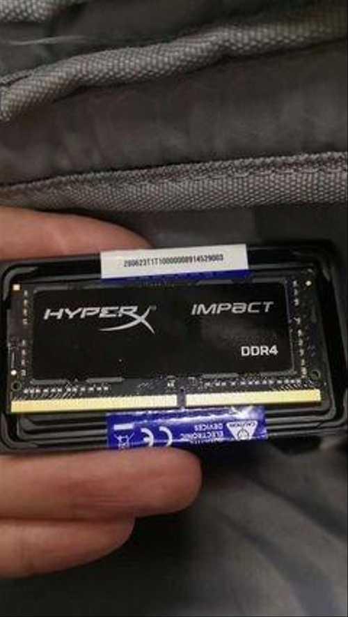 Память DDR4 Kingston HyperX Impact SO-dimm 16Gb