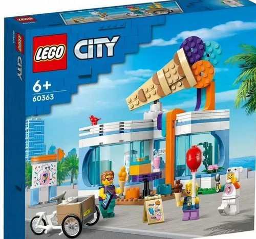 Конструктор Lego City Магазин мороженого 296 детал