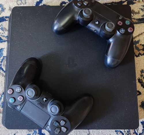 Игровая приставка ps4 slim 1tb