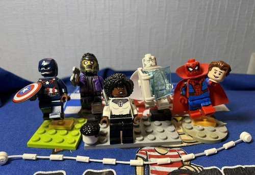 Lego Marvel минифигурки