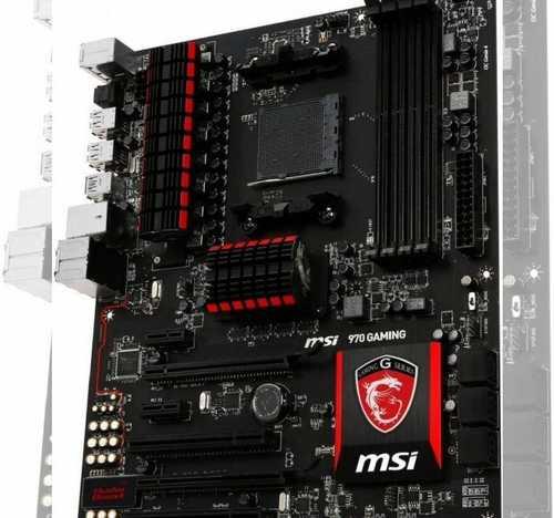 Мат. плата Msi 970 gaiming + fx 8320 + 16 gb