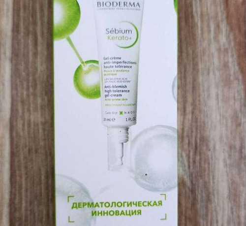 Крем-гель Bioderma sebium kerato+