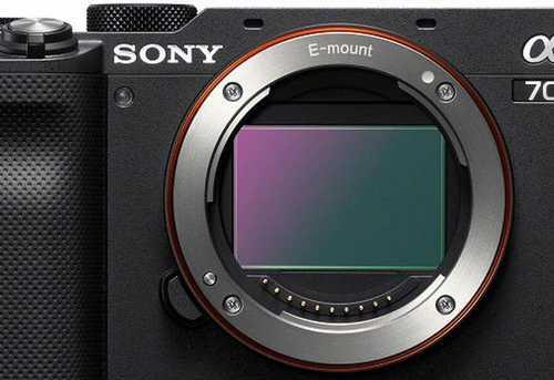 Фотоаппарат Sony Alpha ilce-7C Body черный