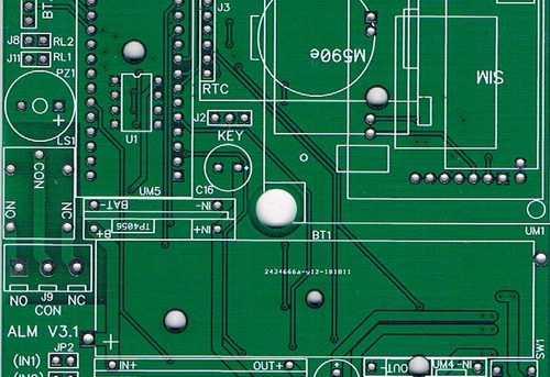 GSM cигнализация на Arduino, плата