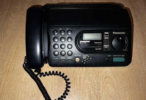 Телефон-факс Panasonic KX-FT31RS с автоответчиком