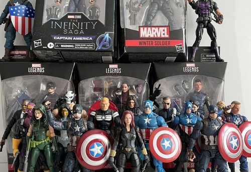 Фигурки Marvel Legends (Captain America Set)