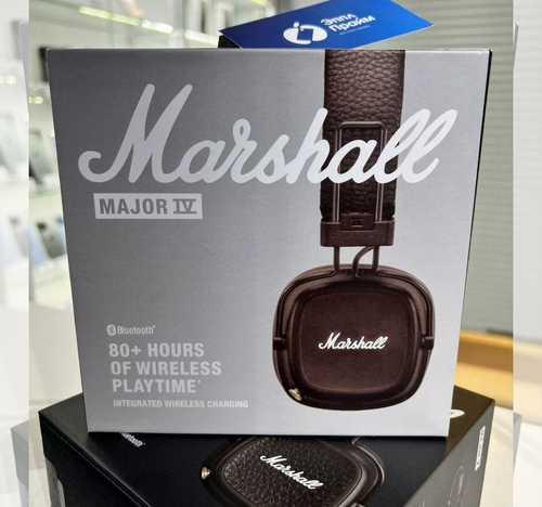 Наушники Marshall Major lV Brown