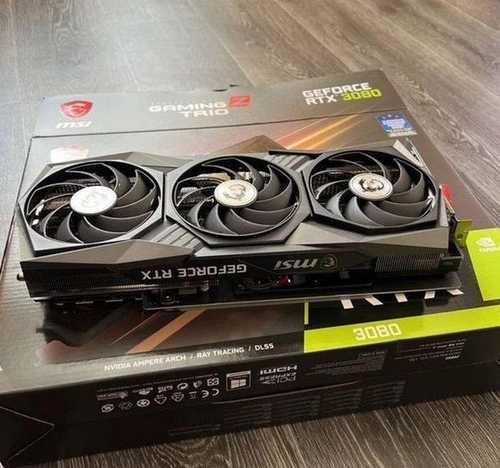 Видеокарта msi rtx 3080 12 gb z trio