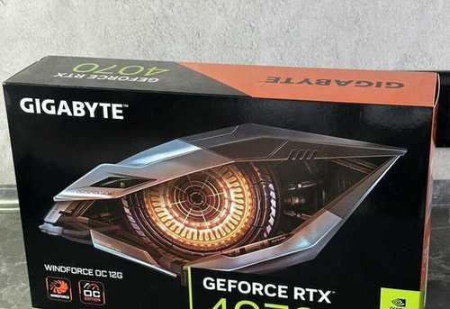 Видеокарта Gigabyte nvidia GeForce RTX 4070 12GB