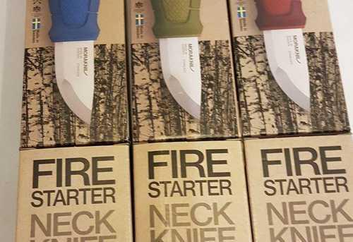 Нож Morakniv Eldris, нержавеющая сталь, ножны,шнур