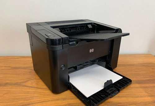 HP 1606 принтер лазерный/двусторонний/сетевой\рабо