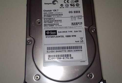 Жесткий диск Seagate 72GB 10K U320 Scsi ST373307LC