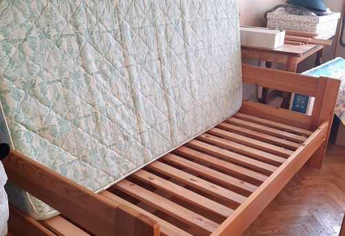 Кровать детская односпальная с матрасом