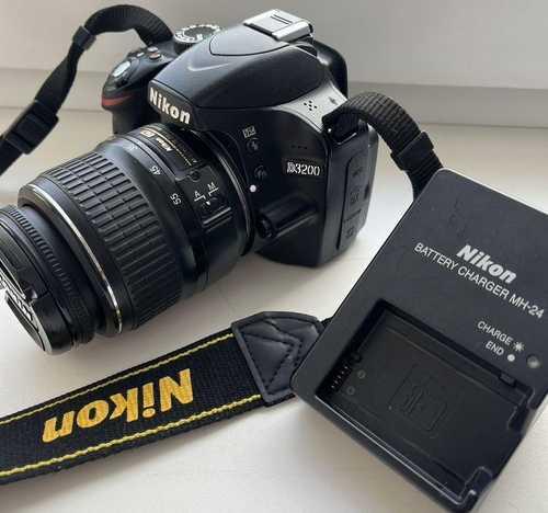 Фотоаппарат Nikon d3200 с объективом 18-55mm(30)