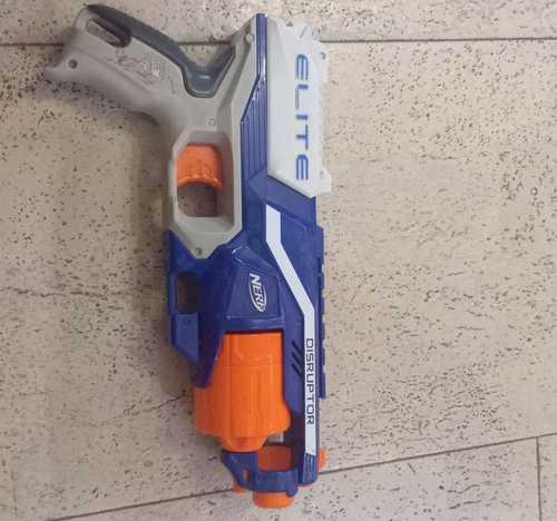 Бластер nerf elite disruptor дальность 15 метров