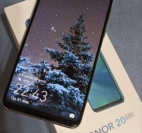 HONOR 20 Lite (RU), 4/128 ГБ