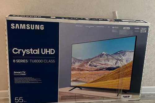 Телевизор samsung 55 crystal UHD TU8000