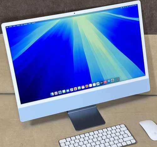 Идеальный Apple iMac 24 M1 8/512GB (Ростест)