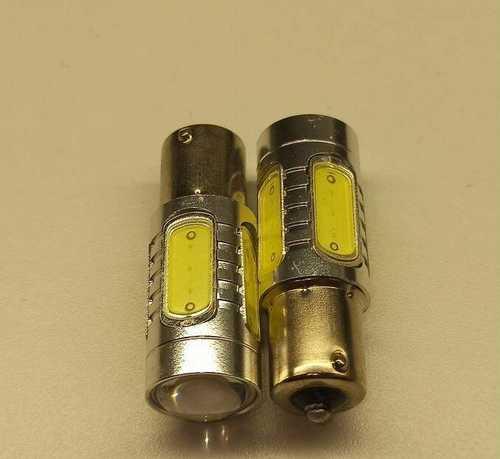 LED лампы в ходовые, туманки P21W