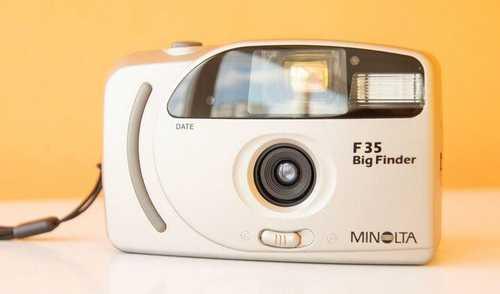 Плёночный фотоаппарат Minolta F35 + примеры
