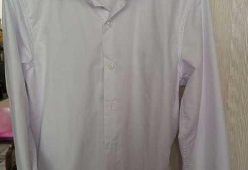 Белая рубашка для мальчика 140