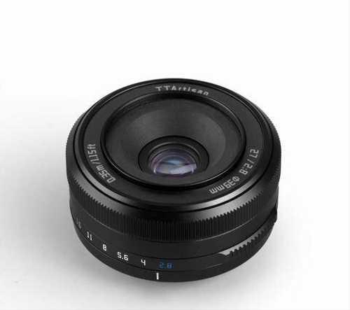 Объектив TTartisan AF 27 мм F2.8 APS-C для Fuji X