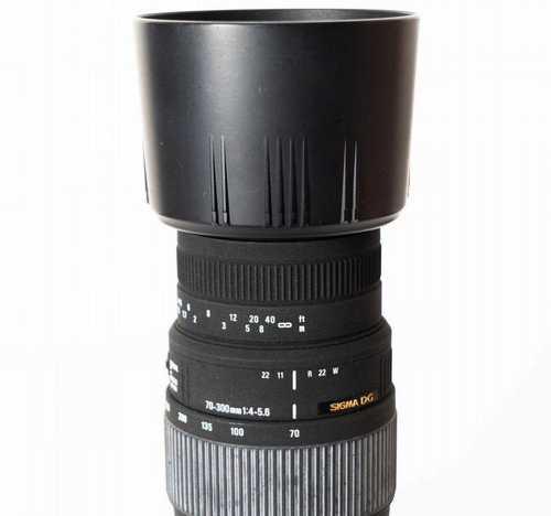 Объектив Sigma DG 70-300 4-5.6 для Canon