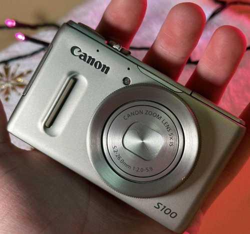 Canon powershot s100