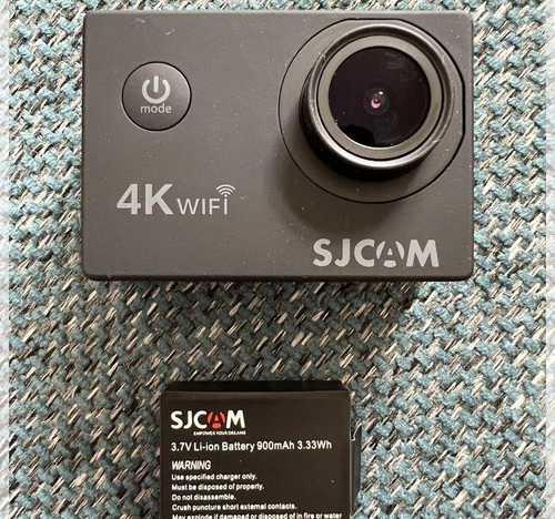 Экшн-камера sjcam SJ4000 Wifi, черный