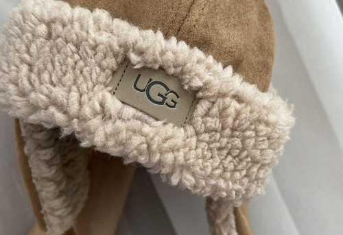 Шапка ушанка детская ugg